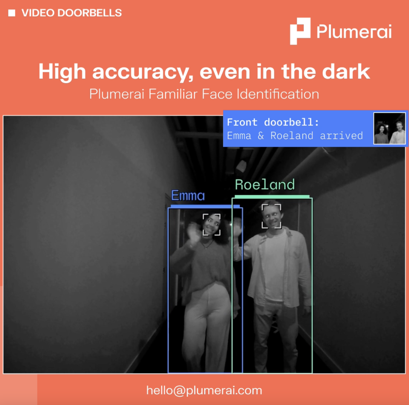 High accuracy, even in the dark | Plumerai Blog
